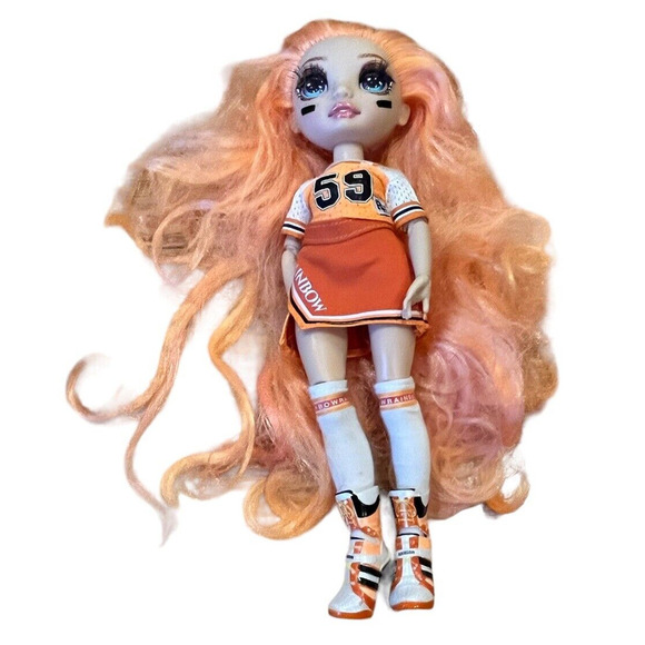 Rainbow High | Toys | Rainbow High Poppy Rowan Doll Cheer Orange Hair ...